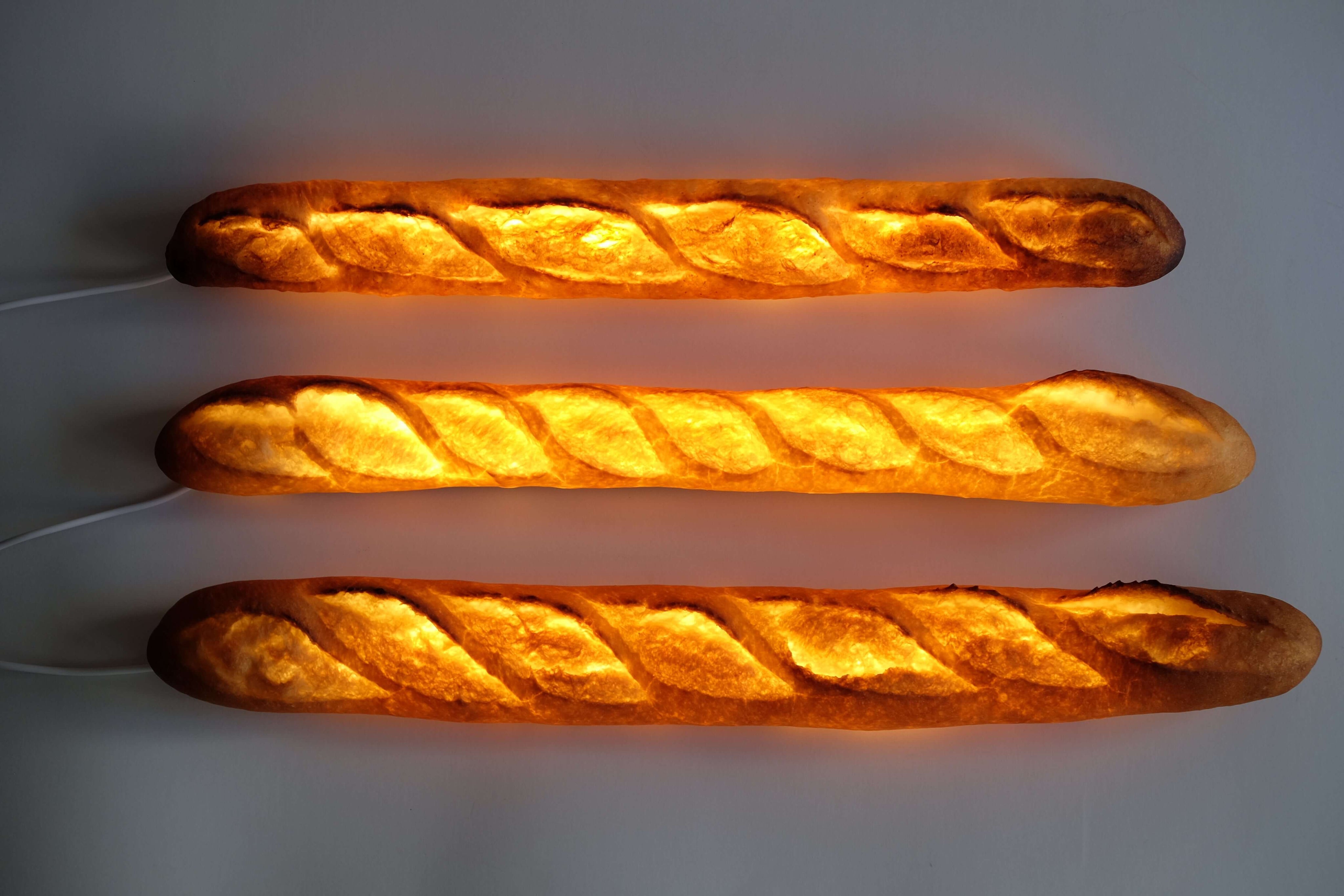 Pampshade Baguette AC Cord Type Bread Lamp – Yukiko Morita PAMPSHADE ...